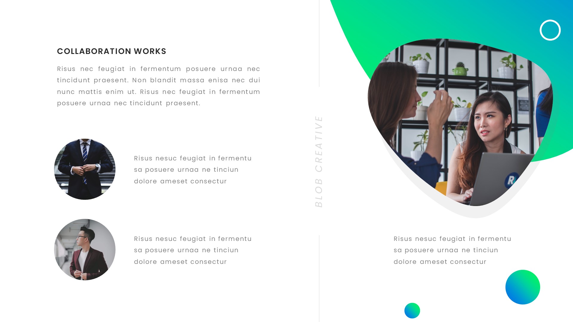 Blob - Creative Business PowerPoint Template, Presentation Templates