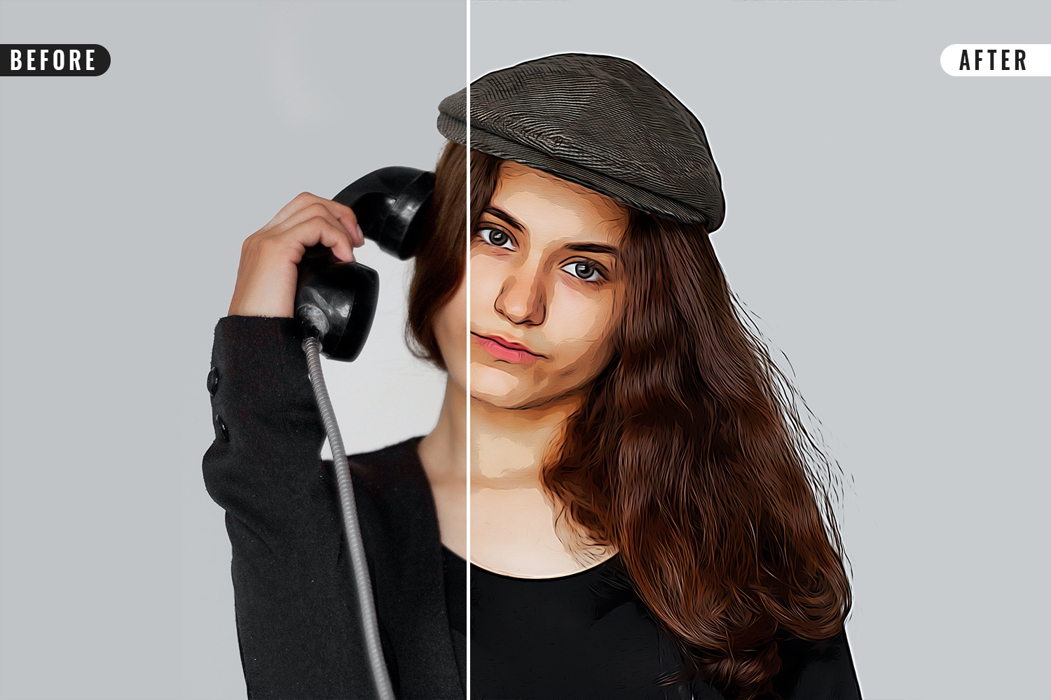 Cartoon Effect Photoshop, Add-ons | GraphicRiver