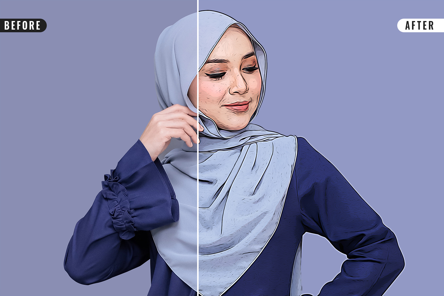 Cartoon Effect Photoshop, Add-ons | GraphicRiver