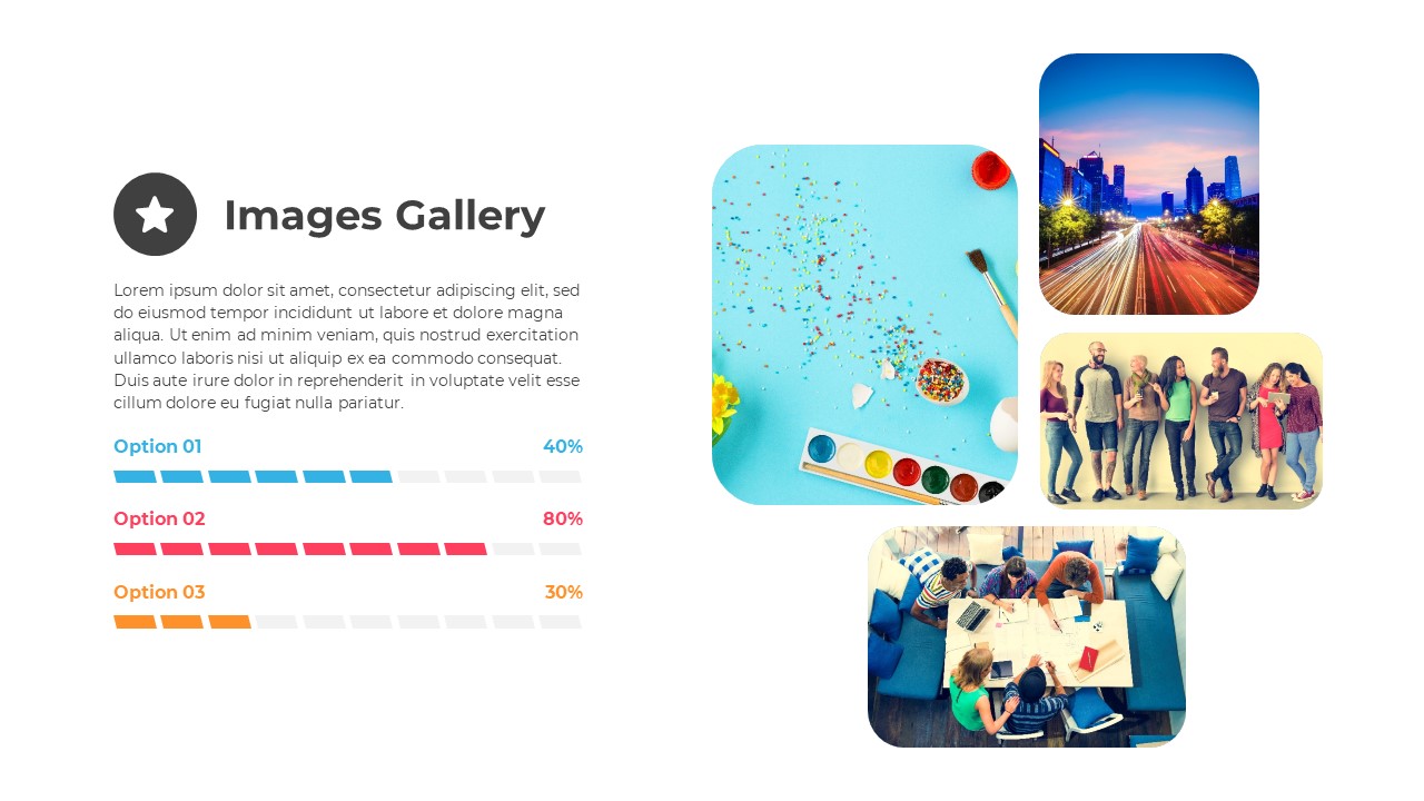 Gallery PowerPoint Presentation Template, Presentation Templates ...