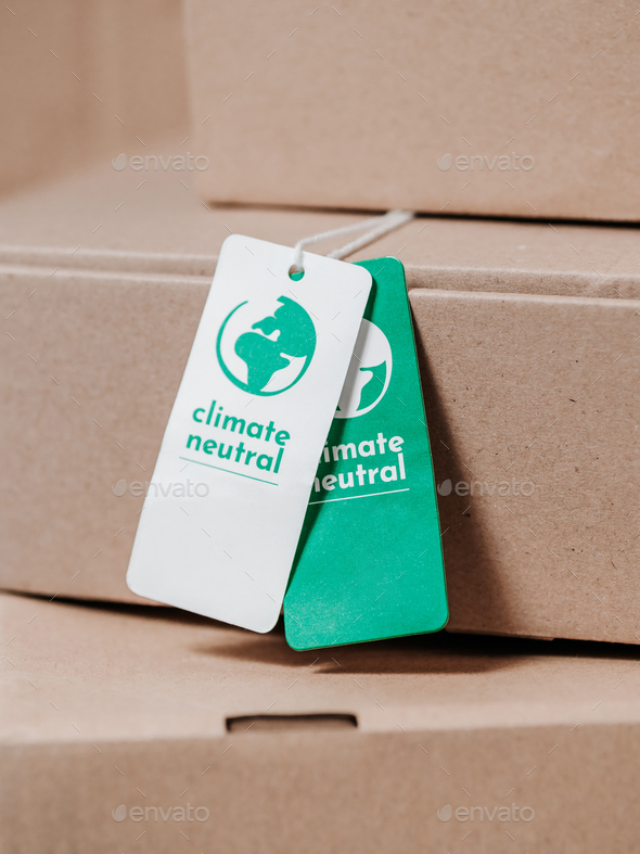 Climate neutral and carbon label concept Stock Photo by Fasci | PhotoDune