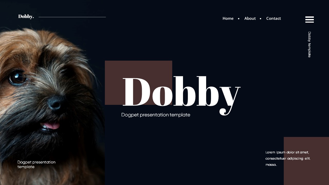 Dobby - Pet Shop Google Slides Template, Presentation Templates ...