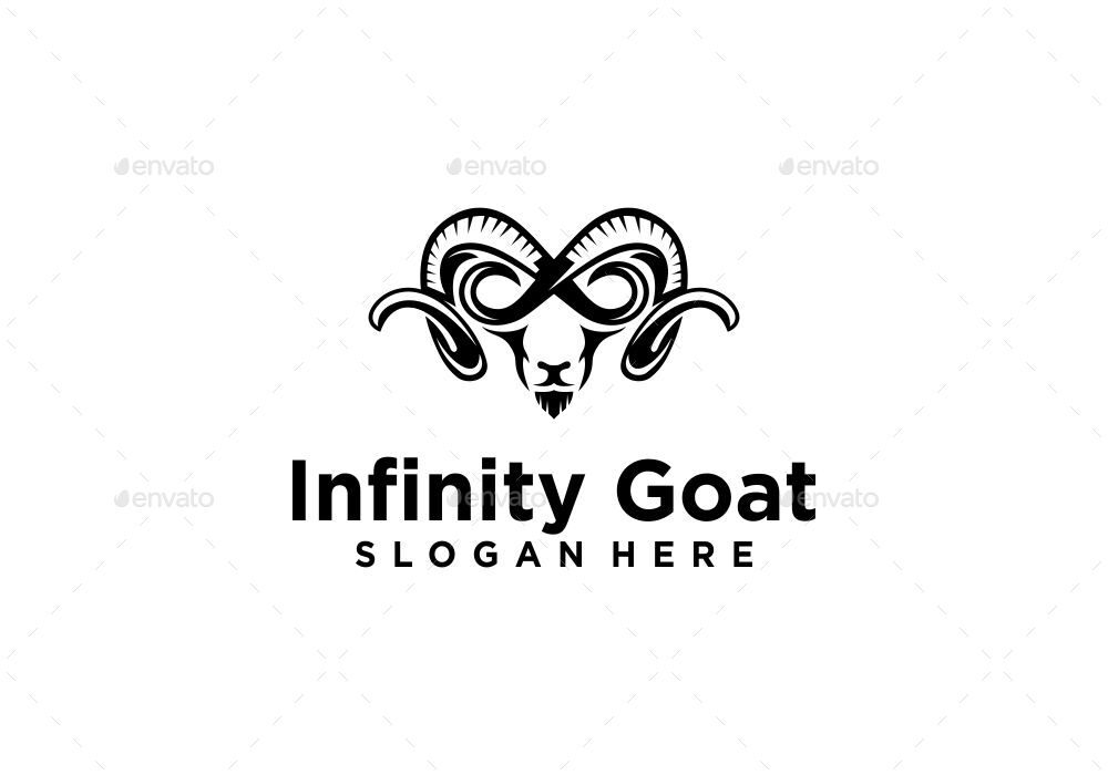 Infinity goat logo, Logo Templates | GraphicRiver
