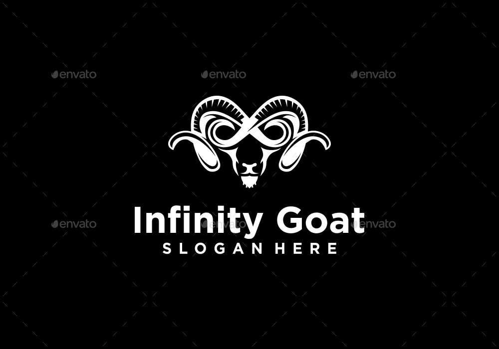 Infinity goat logo, Logo Templates | GraphicRiver