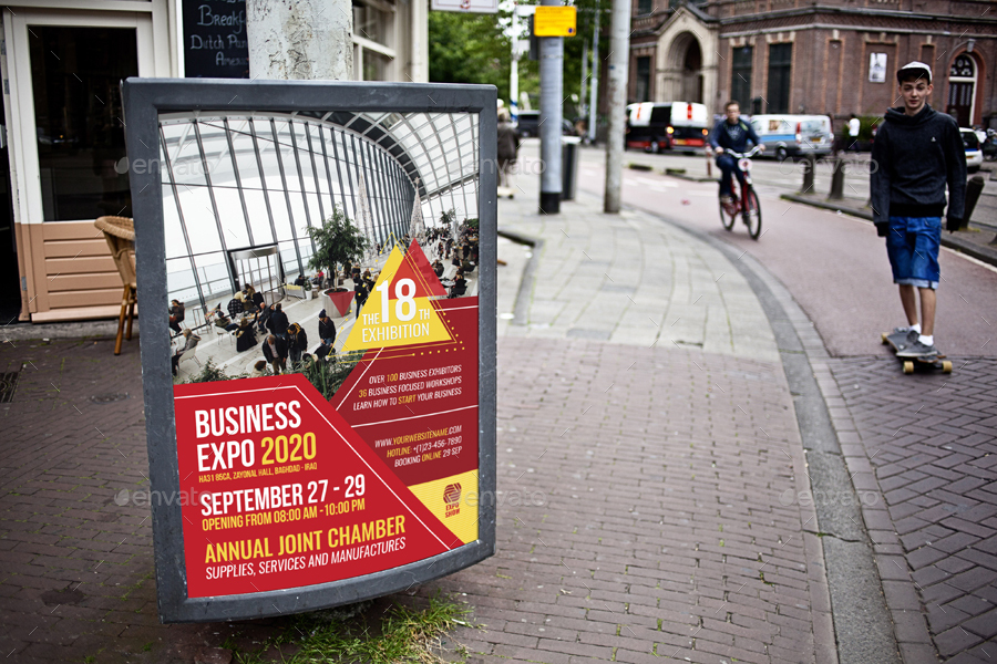 Business Exhibition Advertising Bundle, Print Templates | GraphicRiver