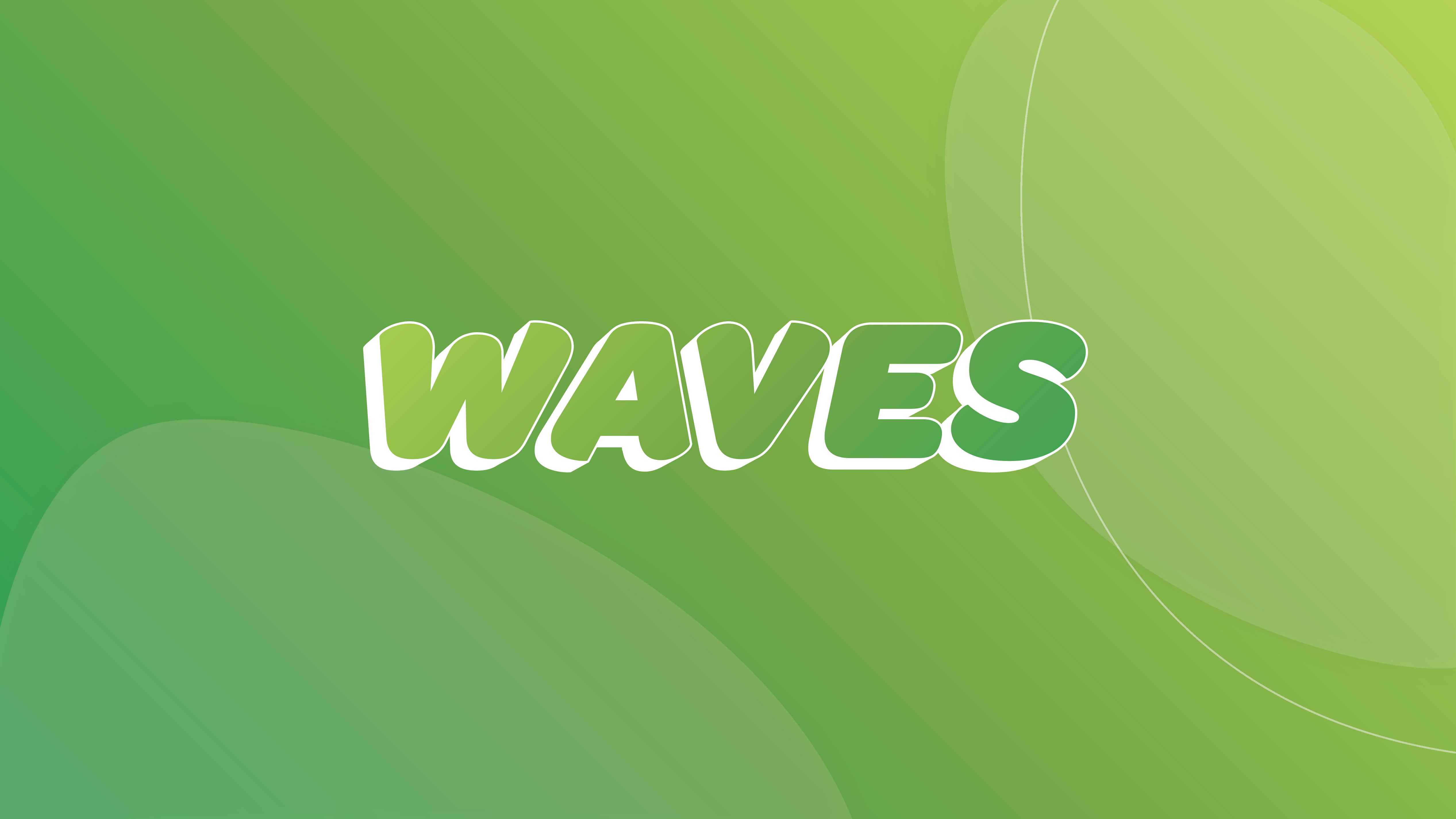 // WAVES // Urban & Trendy PowerPoint Template, Presentation Templates