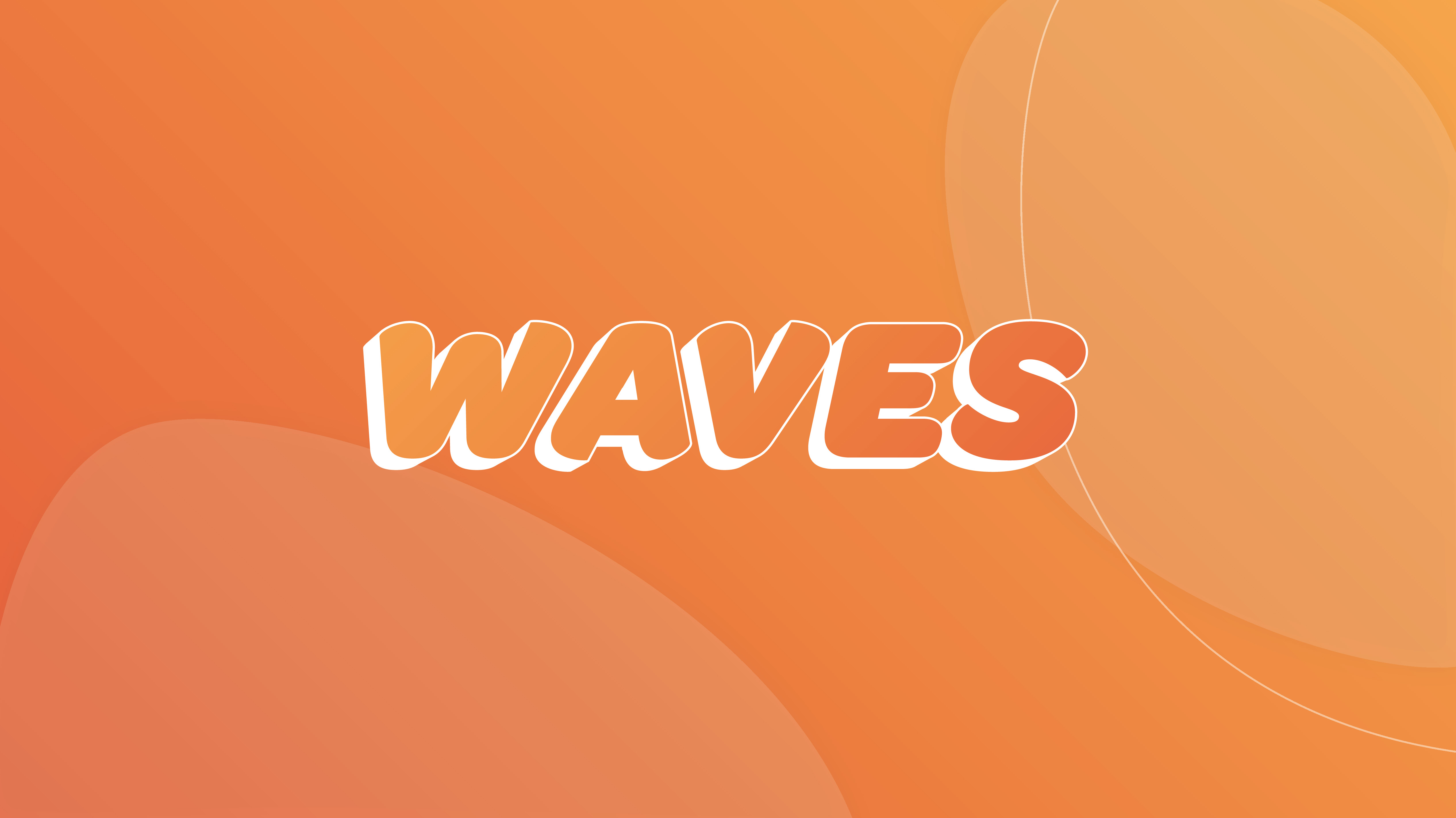// WAVES // Urban & Trendy PowerPoint Template, Presentation Templates