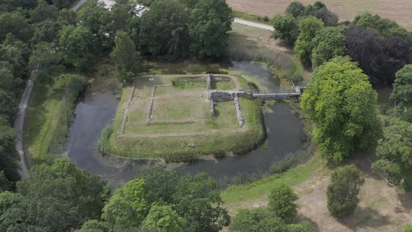 Asserbo Charterhouse On North Zealand, Denmark, Stock Footage | VideoHive