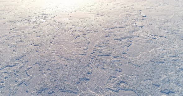 Snow Field Aerial 1, Stock Footage | VideoHive