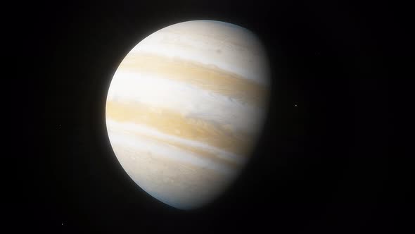 Large Gas Planet Jupiter, Motion Graphics | VideoHive
