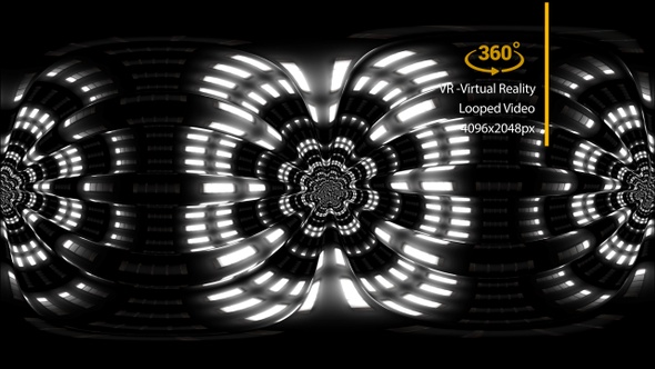 VR 360 Tunnel Abstract 06 Virtual Reality, Motion Graphics | VideoHive