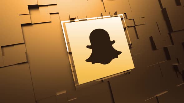 Social Media Icon Snapchat, Motion Graphics | VideoHive