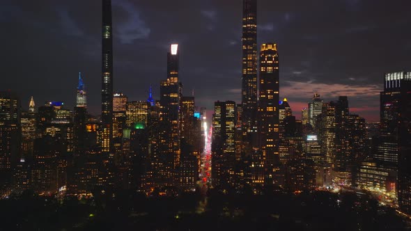 Metropolis Downtown at Night, Stock Footage | VideoHive