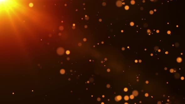 yellow orange Particle Led Light wall VJ Loop motion background, Video ...