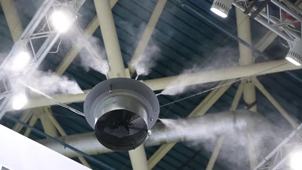 Industrial Humidification System., Stock Footage | VideoHive