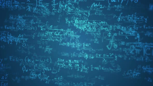Math World 4K, Motion Graphics | VideoHive