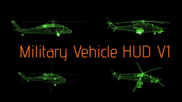Military Vehicle Hud V1, Motion Graphics | VideoHive