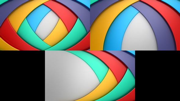 Animated Geometric Shapes Background, Motion Graphics | VideoHive