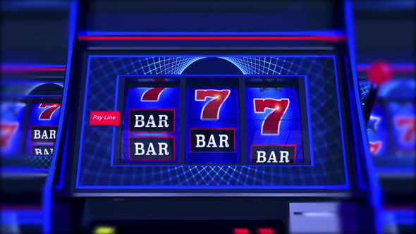 Spinning Las Vegas Style Slot Machines., Motion Graphics | VideoHive
