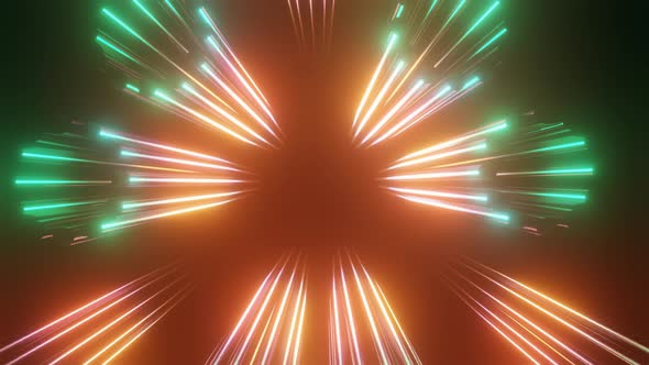 Abstract Strobe Structure Animation with Sacred Geometry Light, Motion ...
