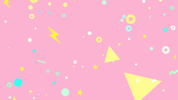 Pink Playful Background, Motion Graphics | VideoHive