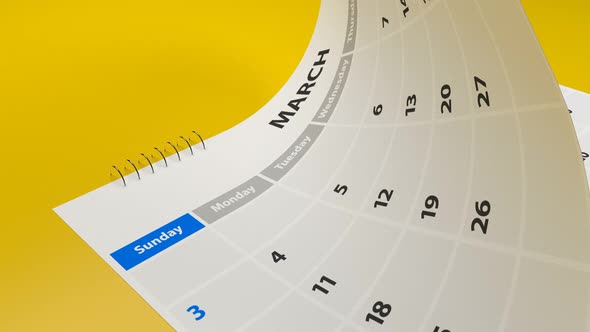Calendar, Motion Graphics | VideoHive