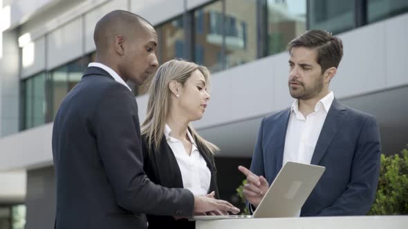 Business Team Watching Project Presentation, Stock Footage | VideoHive