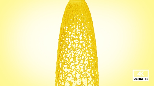 Falling Mango Juice Like Fountain, Motion Graphics | VideoHive