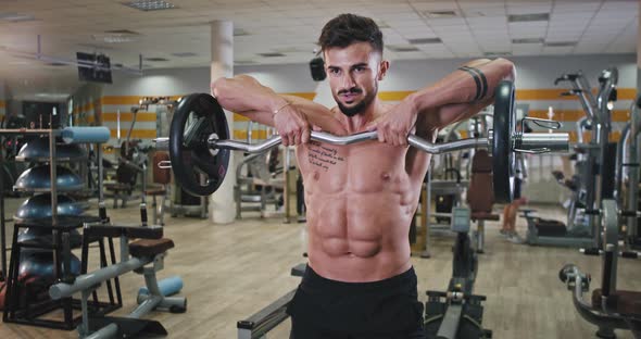 In Front of the Camera Concentrated and Sweating, Stock Footage | VideoHive