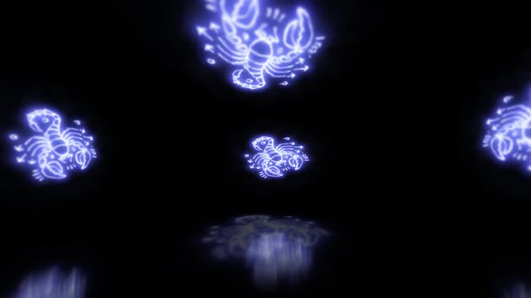 Scorpio Zodiac Sign, Motion Graphics | VideoHive