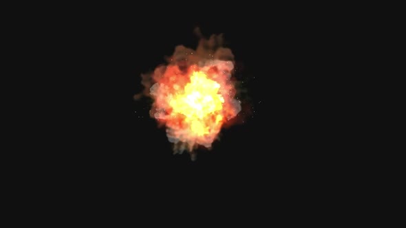 Flame burst, Motion Graphics | VideoHive