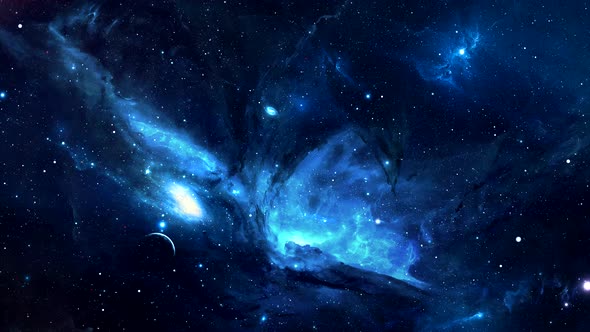 In The Space 4K, Motion Graphics | VideoHive