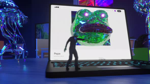 Animated 3D Characters are Dancing in the Office, Motion Graphics ...