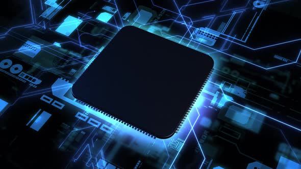 futuristic animation technology animation., Motion Graphics | VideoHive