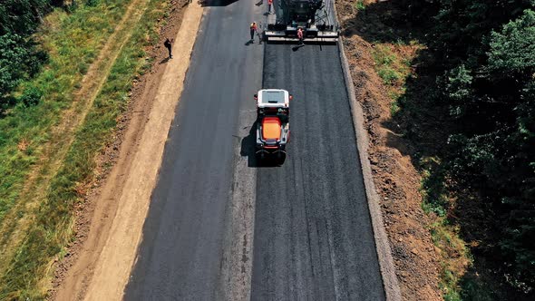 Asphalt Pavement Works, Stock Footage | VideoHive