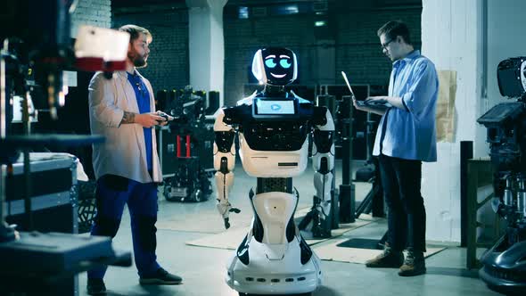 Robotic Science Technology Innovations Concept, Stock Footage | VideoHive