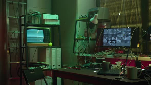 Shooting of Hacker Room, Stock Footage | VideoHive