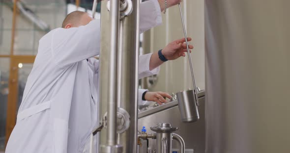 Density Measurement of Beer, Stock Footage | VideoHive