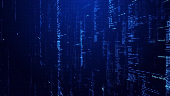 Writing programming code. Web site codes on computer screen., Motion Graphics