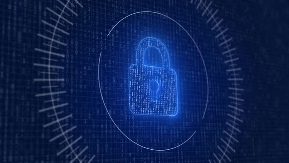 Encrypted data Cyber security data protection business technology ...