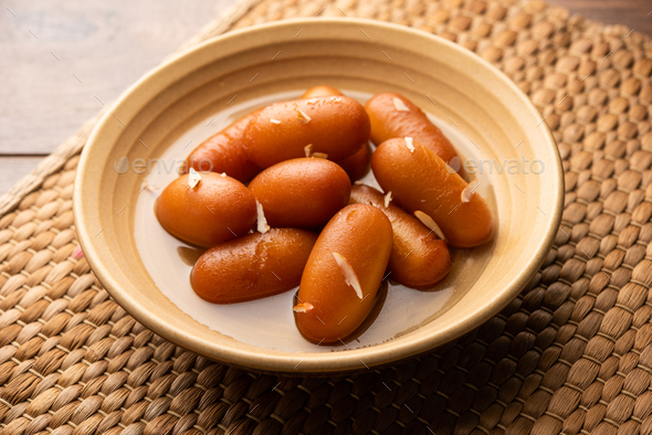 Lyangcha, Langcha, or Lemcha, is an Indian sweet dish Stock Photo by ...