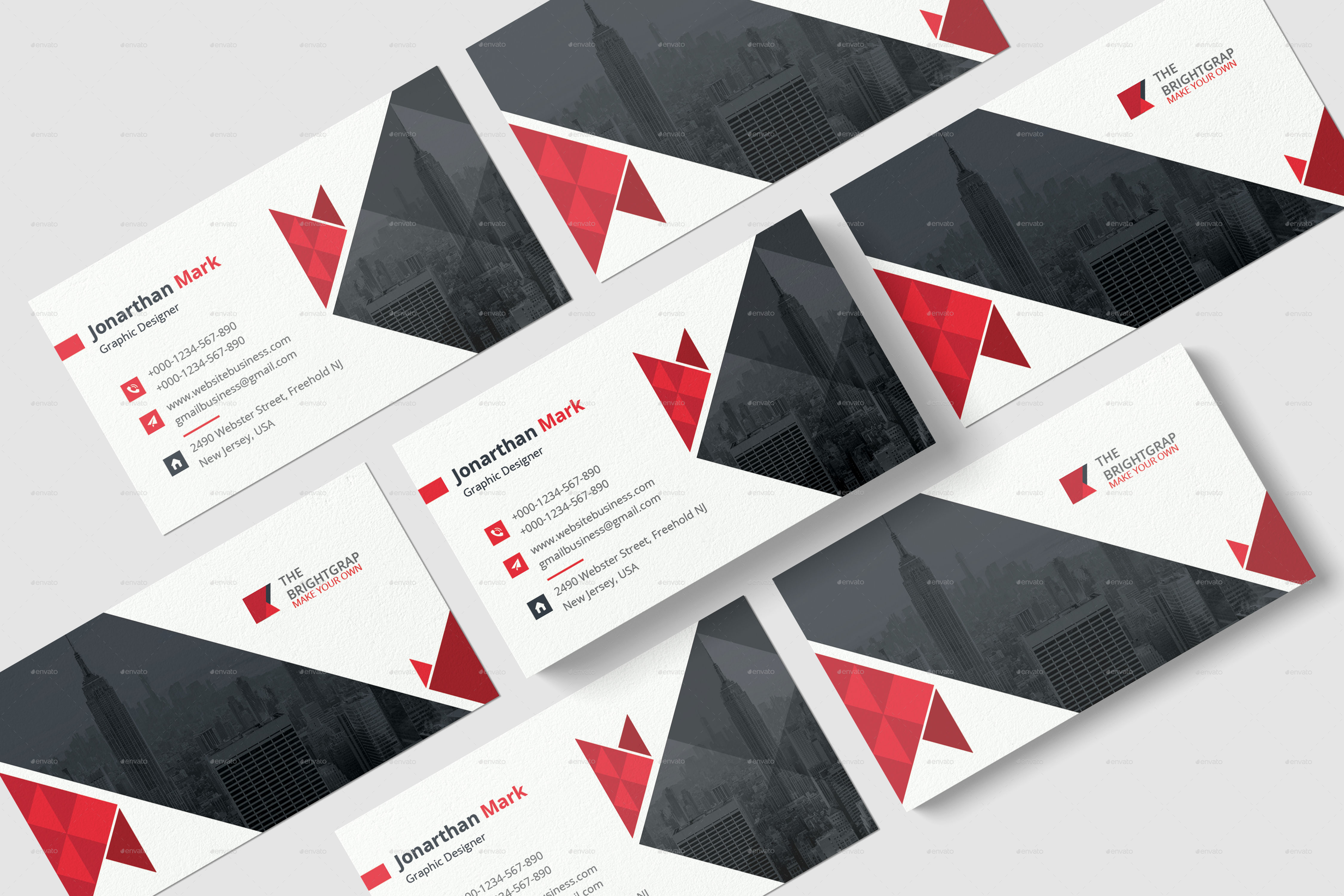 Brochure Pack 24 pages+Bifold+Trifold+Business Card, Print Templates