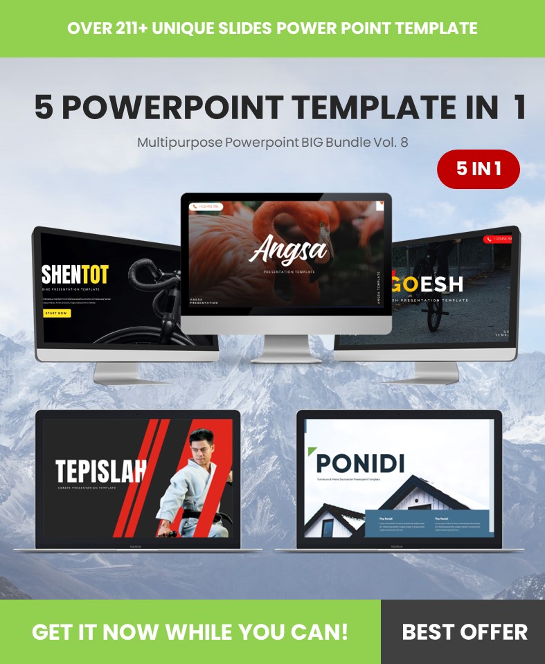 Multipurpose Powerpoint BIG Bundle Vol. 9, Presentation Templates ...