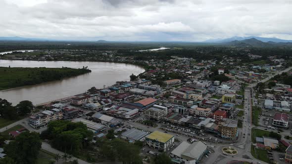 The Towns of Sarawak, Borneo, Malaysia, Stock Footage | VideoHive
