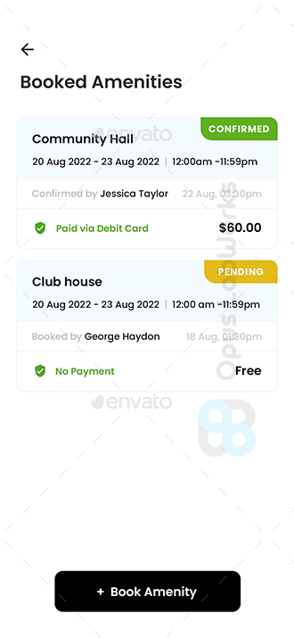 Society Management App UI Kit | Guard App UI | Society Security ...