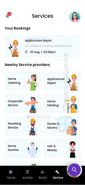 Society Management App UI Kit | Guard App UI | Society Security ...