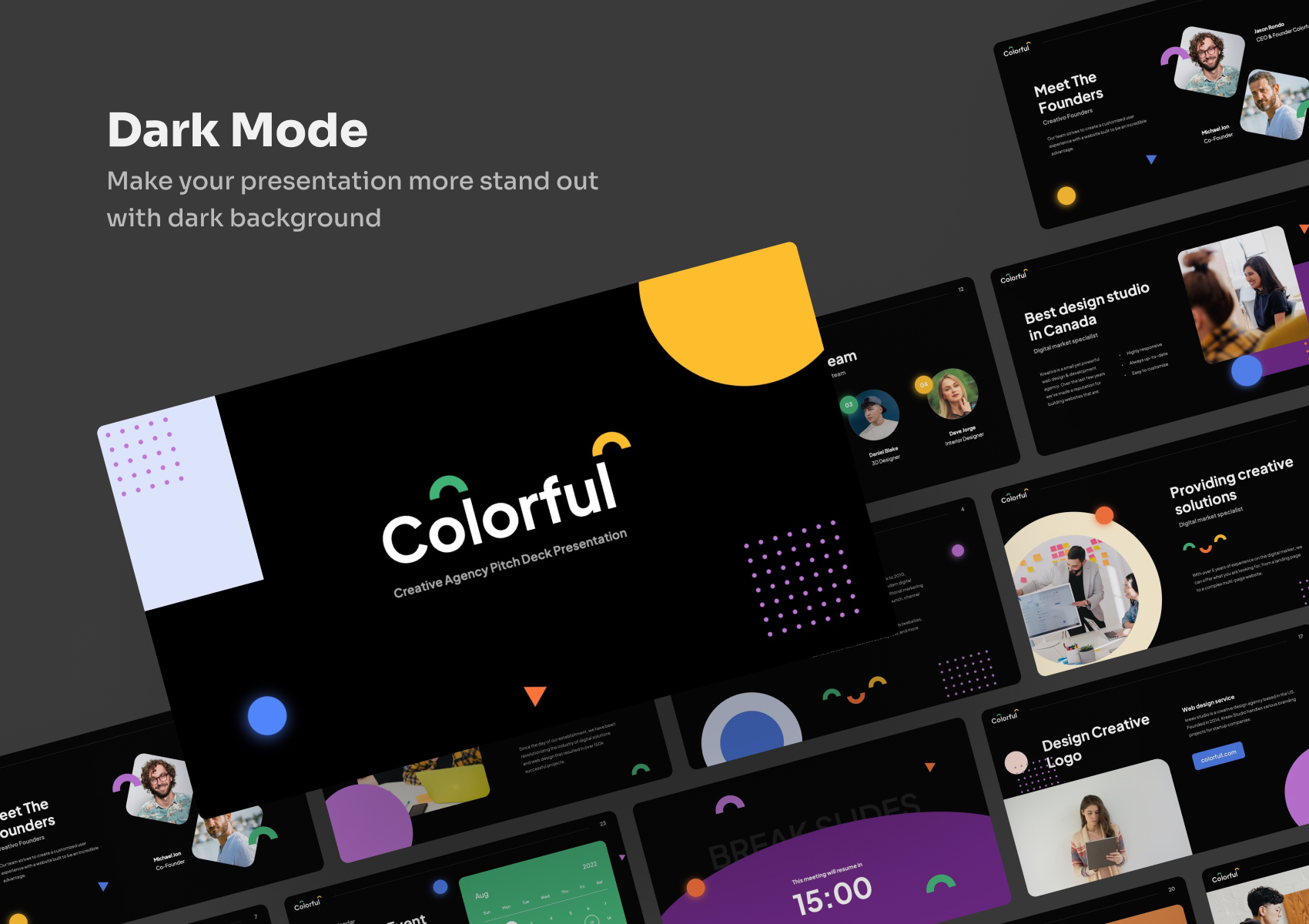 Colorful - Creative Keynote Presentation, Presentation Templates ...