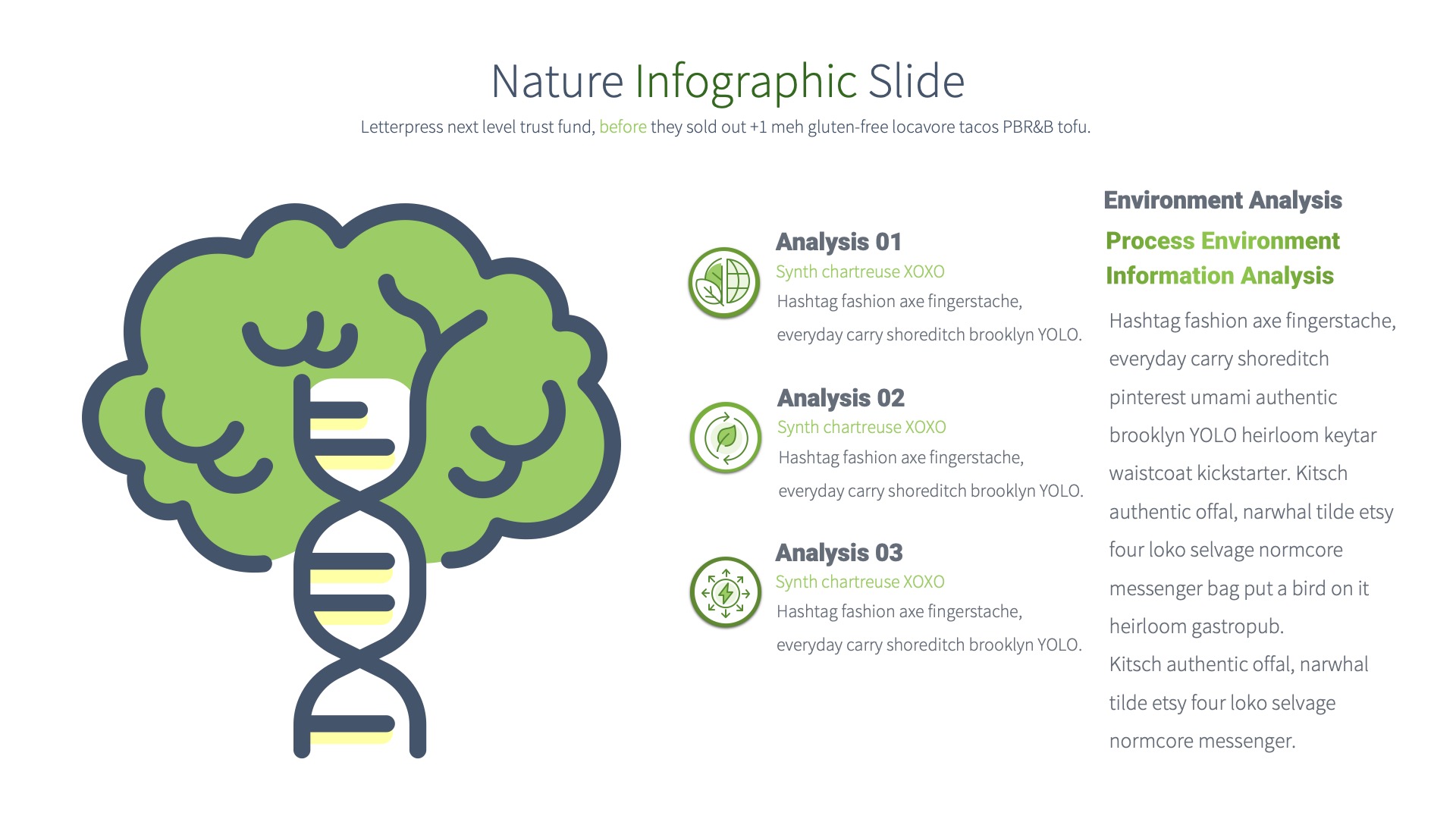 Nature - PowerPoint Infographics Slides, Presentation Templates ...