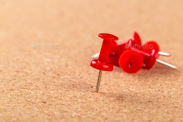 Pin board texture for background and colorful pins Stock Photo by ...