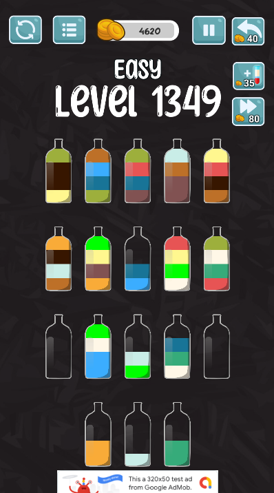 Water Sort Puzzle, liquid sorting (complete unity game +AdMob) by MdoStudio11